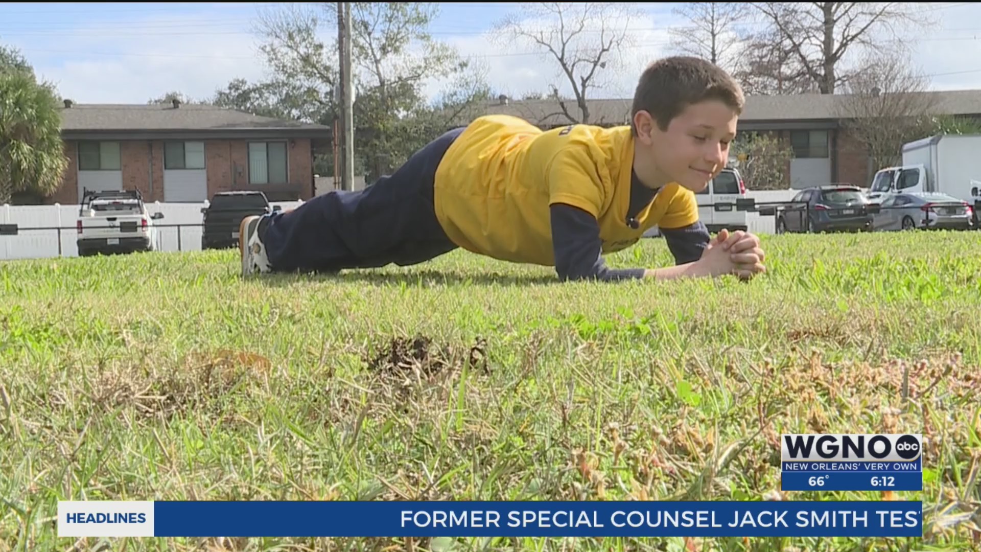 Plank master! 8-year-old Mandeville kid sets world record for planking