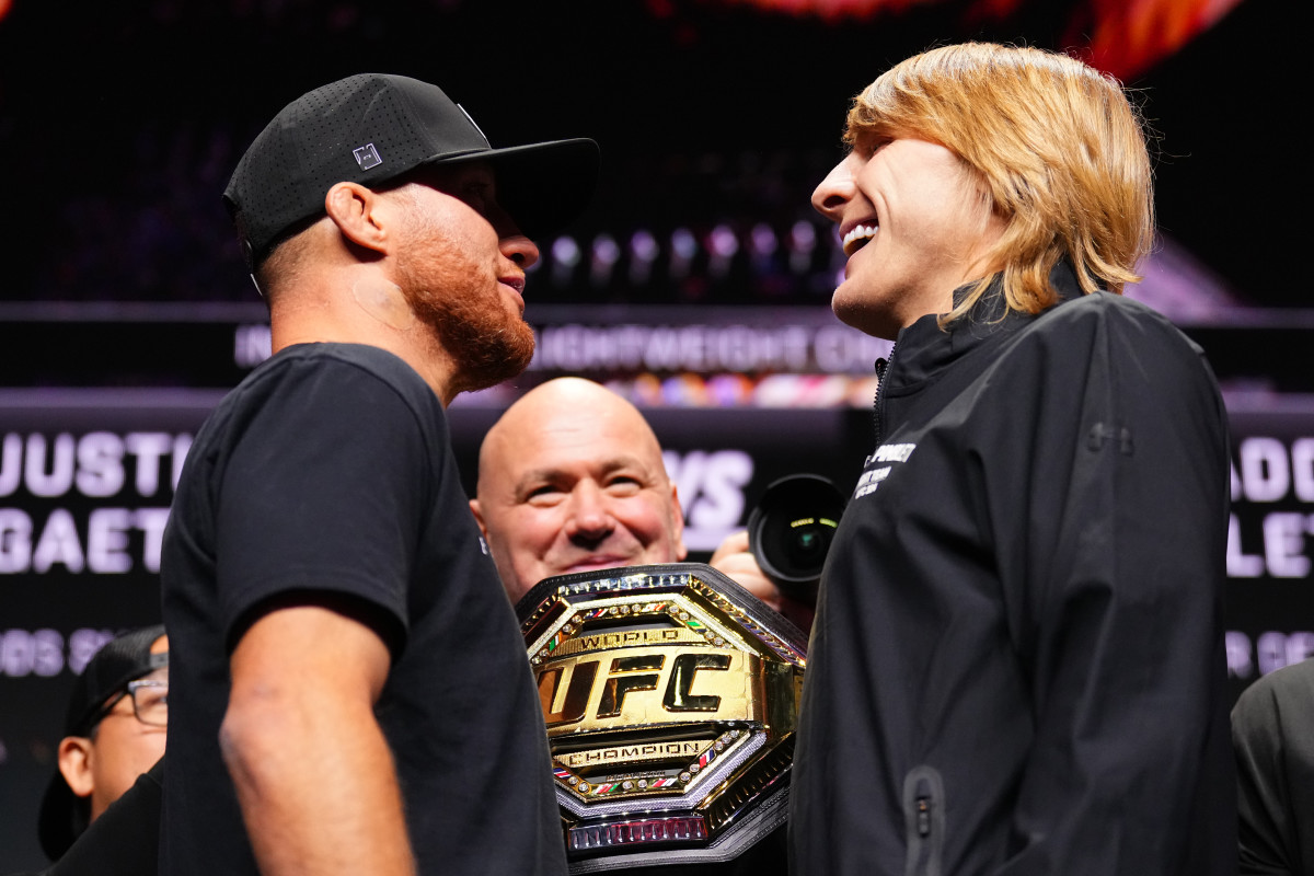 UFC 324 weigh-in results: Scary moment, fighter collapses on stage