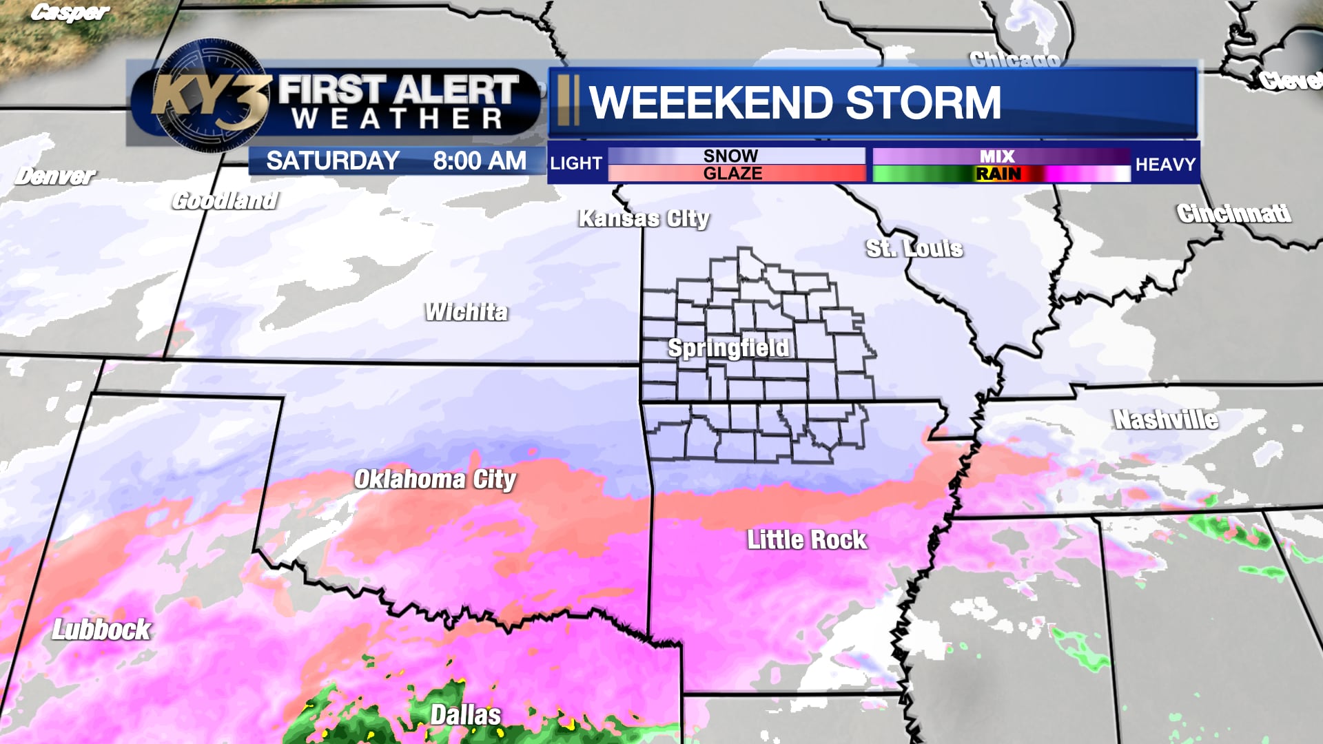 First Alert Weather: Missouri Gov. Kehoe declares state of emergency ...