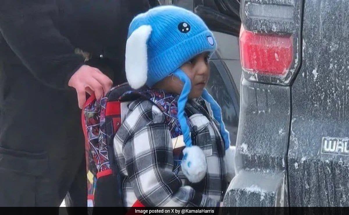 "He is just a baby": Kamala Harris vs Team Trump over 5-year-old's ...