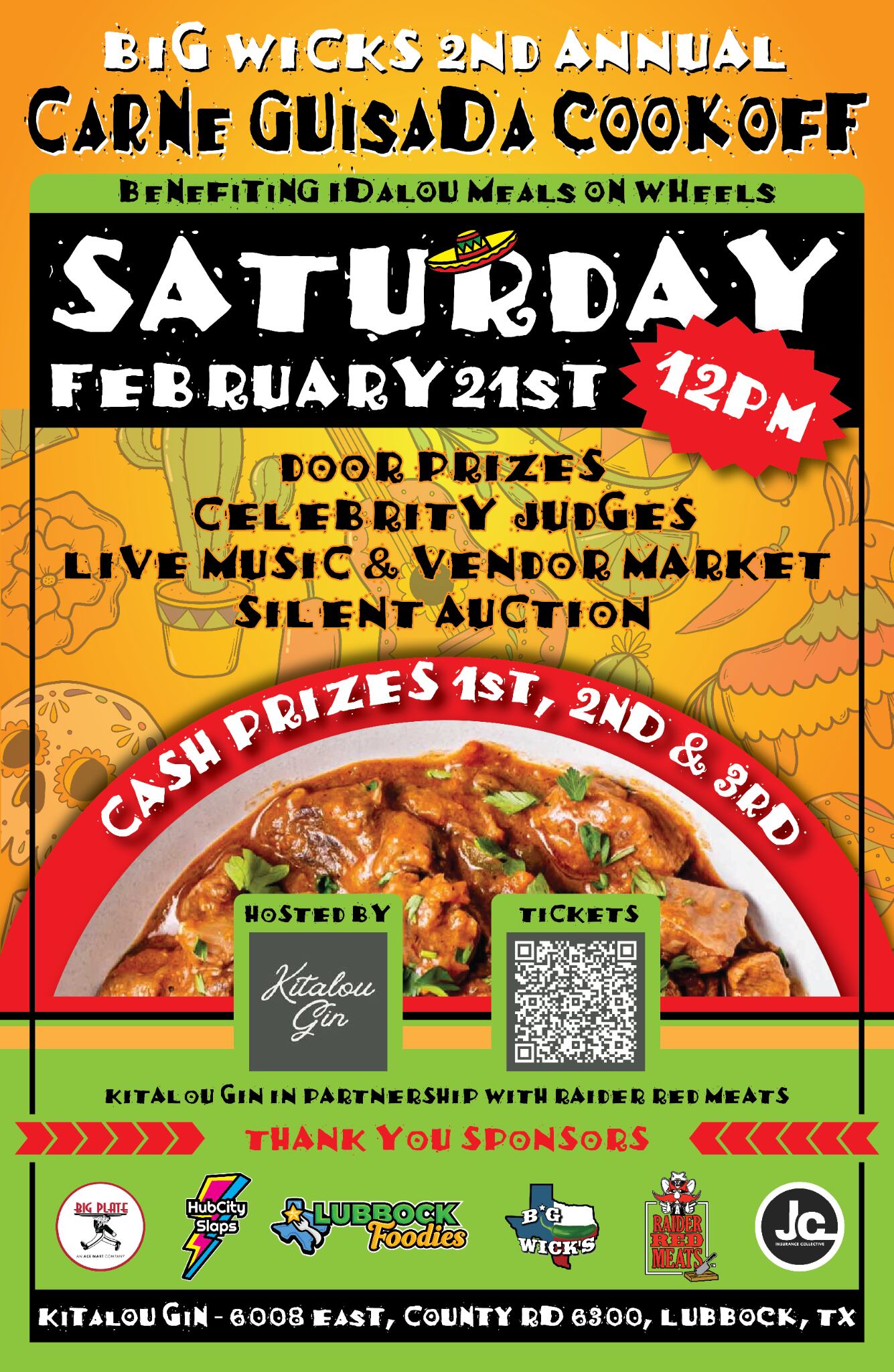 Big Wick’s announces 2nd annual carne guisada cook-off