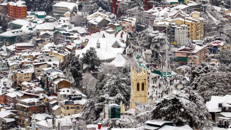 Today's weather live updates: Shimla, Gulmarg receive fresh snowfall ...