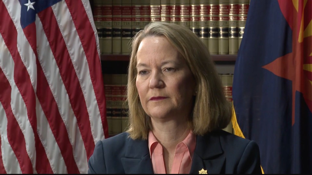 Arizona AG Kris Mayes wildly suggests residents can shoot masked ICE ...