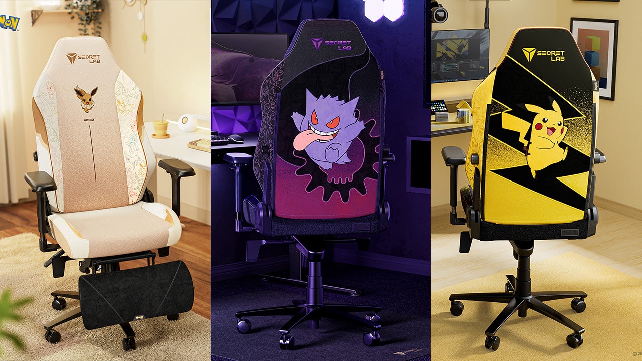 Secretlab Pokemon chairs