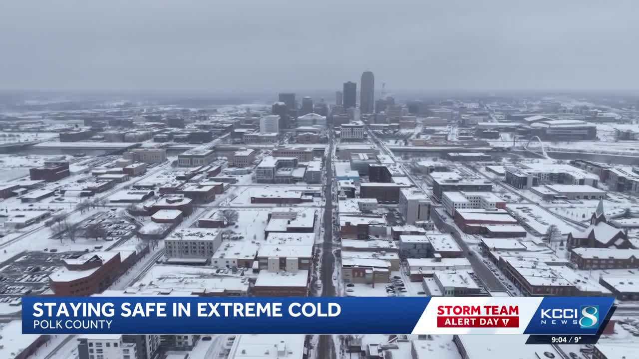 Cold weather safety urged after recent death in Des Moines