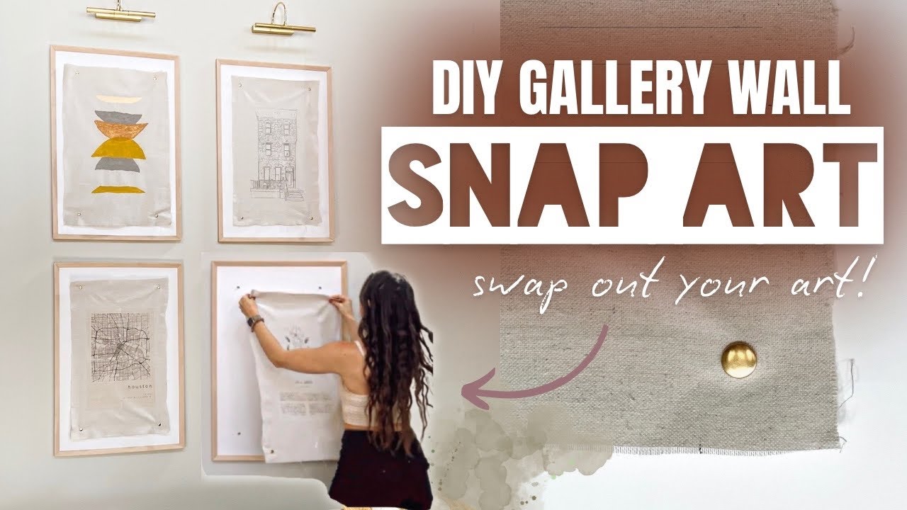 Transform old wall art into stunning displays anytime