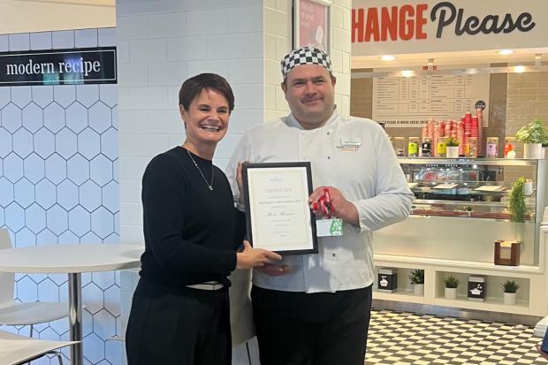 Hampshire care home chef graduates from chef academy