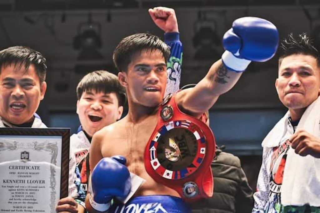 Kenneth Llover named GAB 'Boxer of the Month'