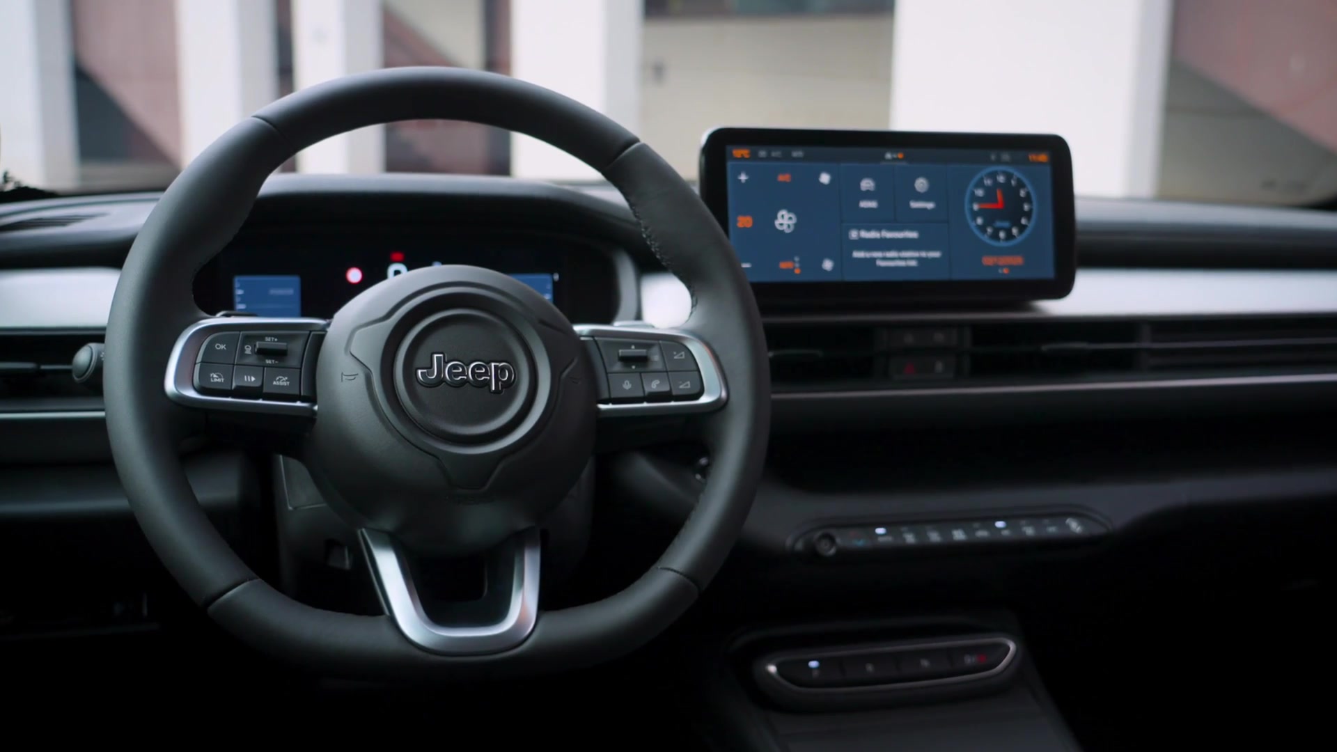 Jeep Avenger Black Edition interior design