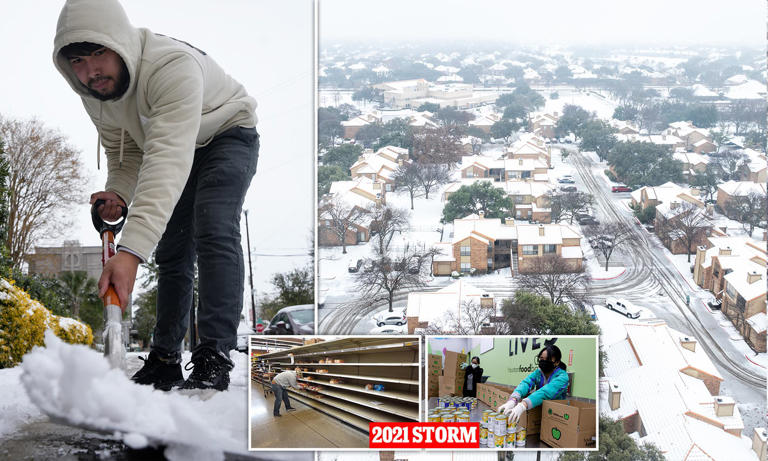 Texas's largest city will plunge below freezing as Americans brace for ...
