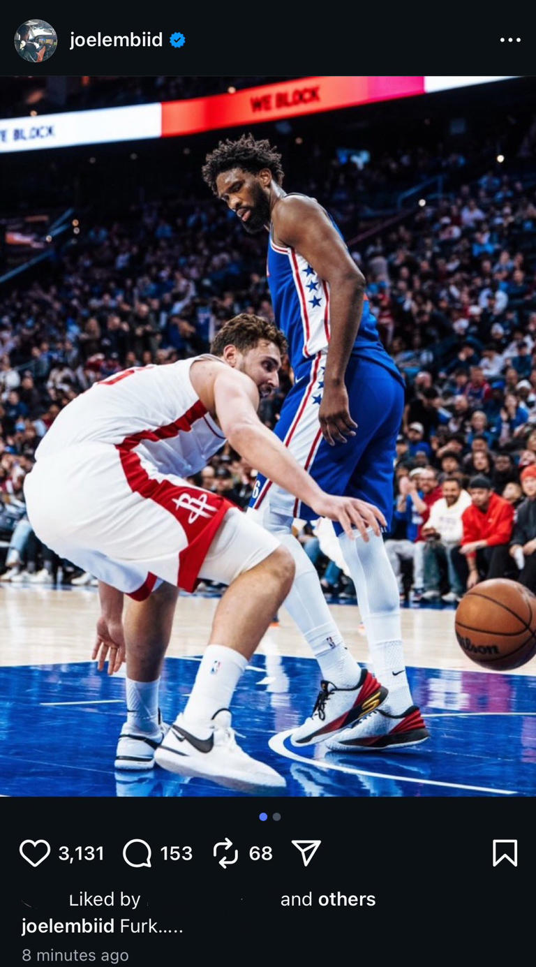 Joel Embiid plays big in big minutes, trolls Furkan Korkmaz