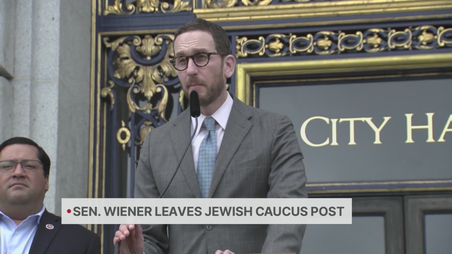 Sen. Wiener leaves Jewish caucus post