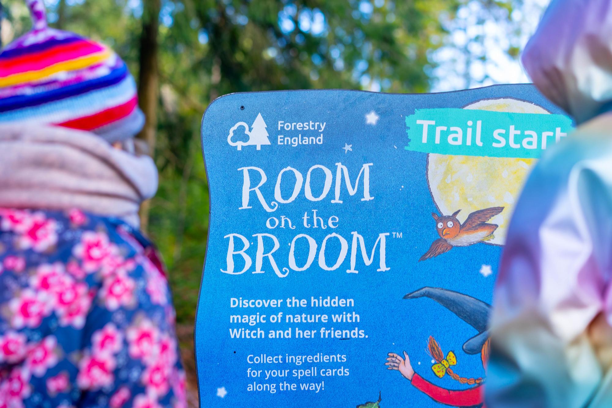 Forestry England Hicks Lodge launches magical Room on the Broom trail