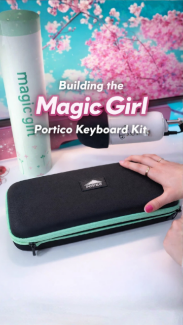 Building the Magic Girl Portico keyboard kit