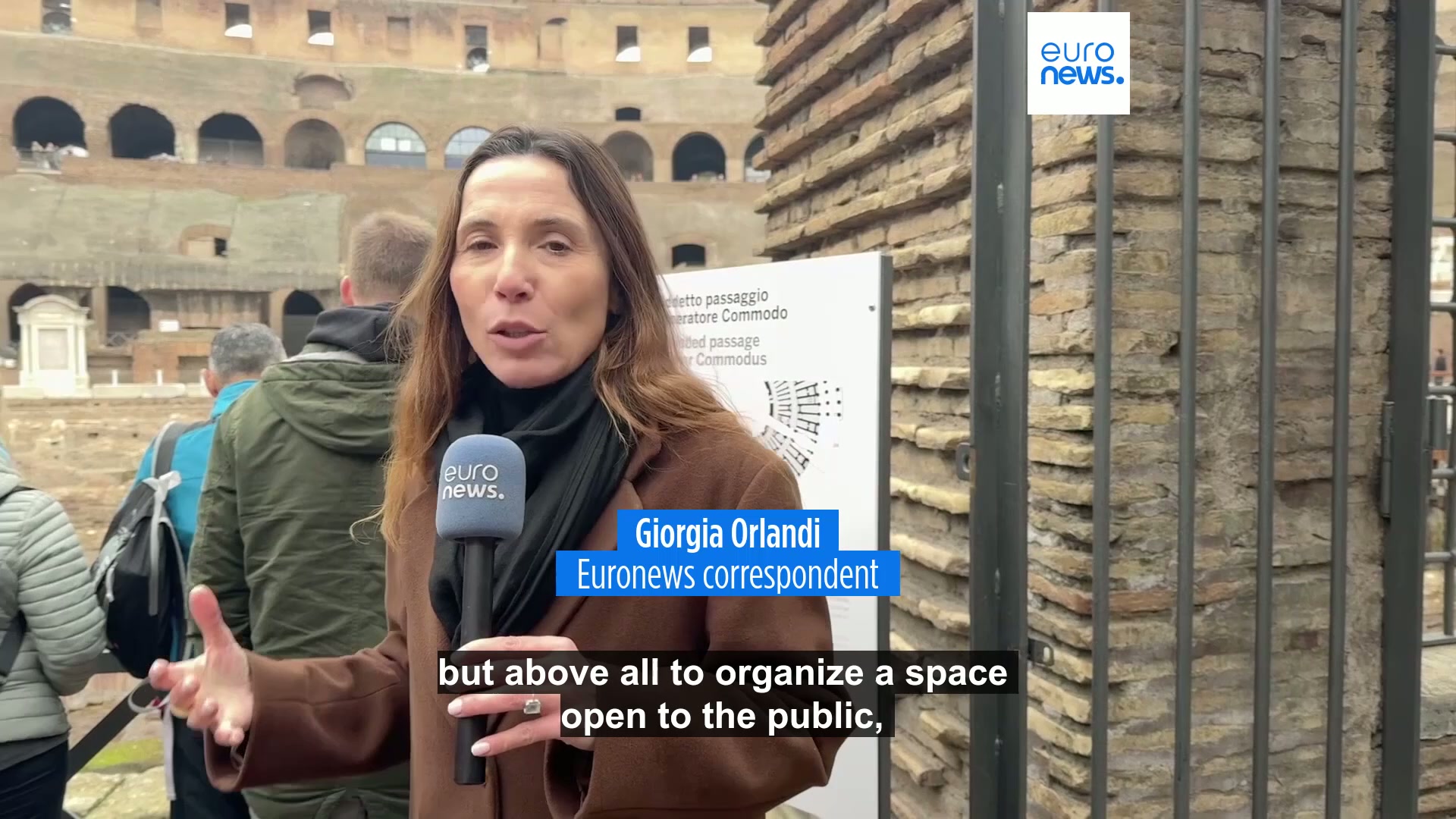 Colosseum's Commodus passage reopens after extensive restoration work