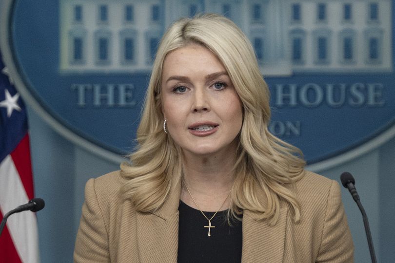 'Trump puppy' Karoline Leavitt accused of 'lying again' after murder ...