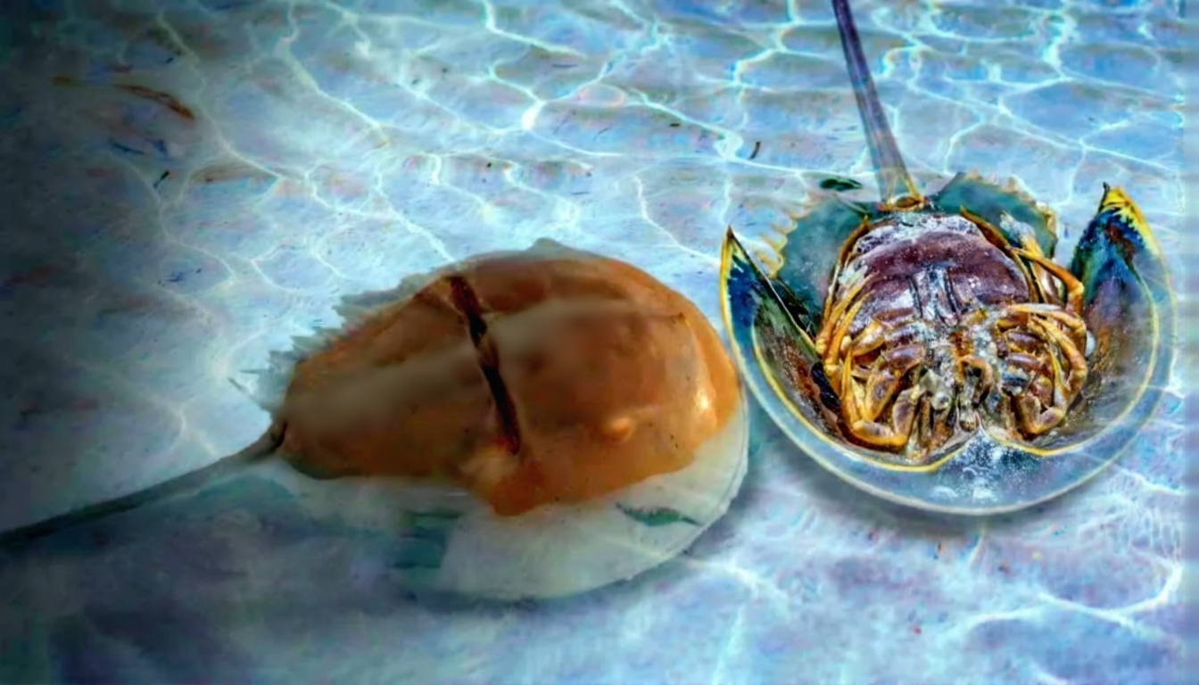 A rare moment reveals unexpected cooperation on the ocean floor