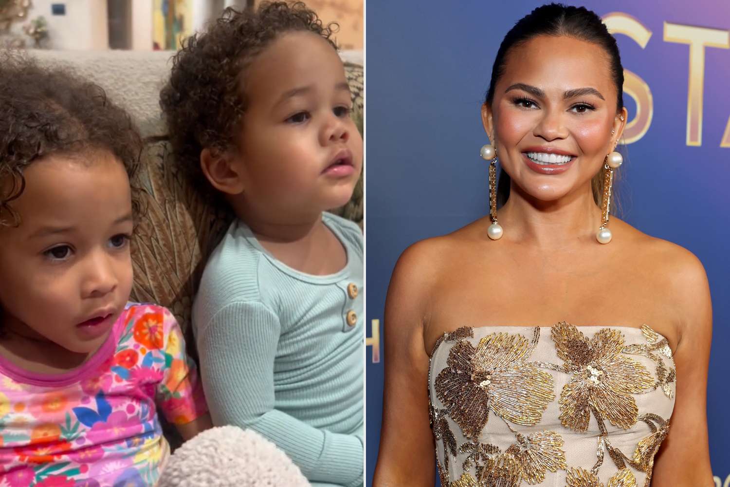 Chrissy Teigen's kids have the cutest reaction to seeing her on TV ...
