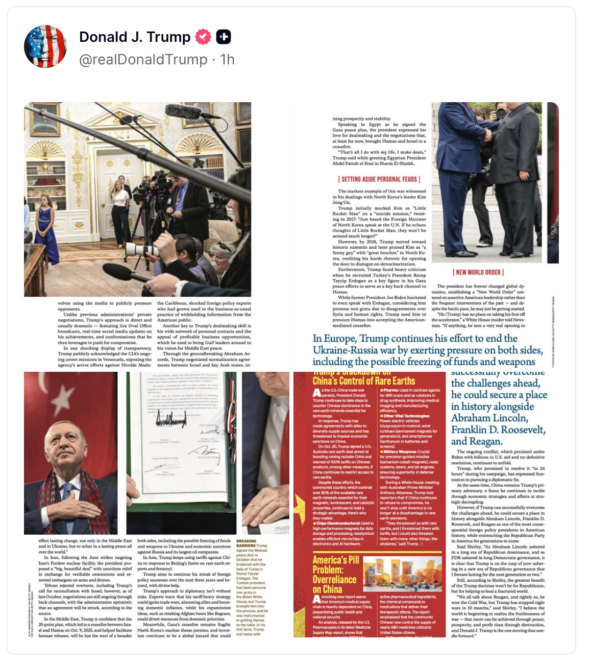 Trump, 79, goes on midnight Truth Social frenzy after foreign humiliation