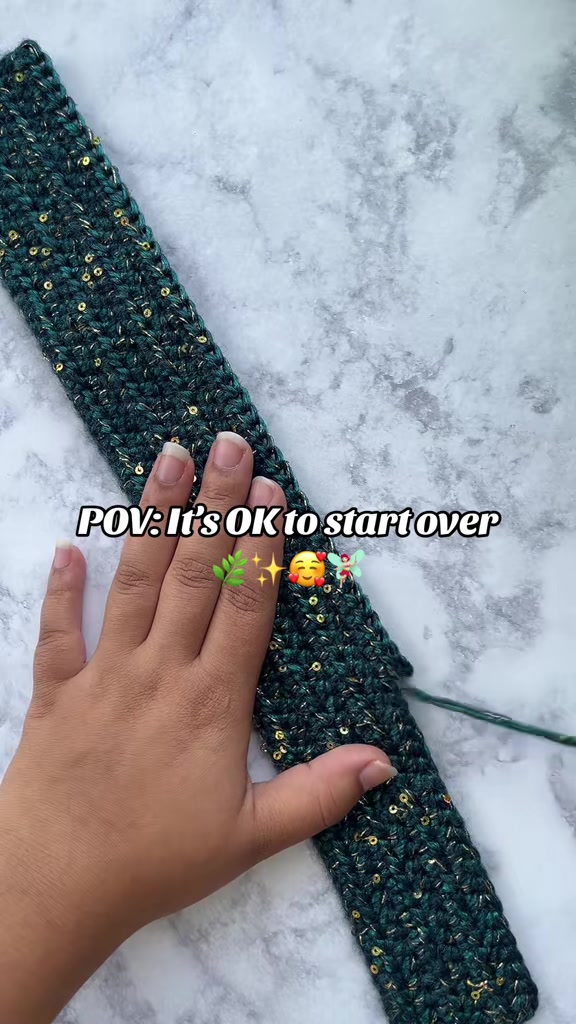 A gentle reminder for fellow crocheters