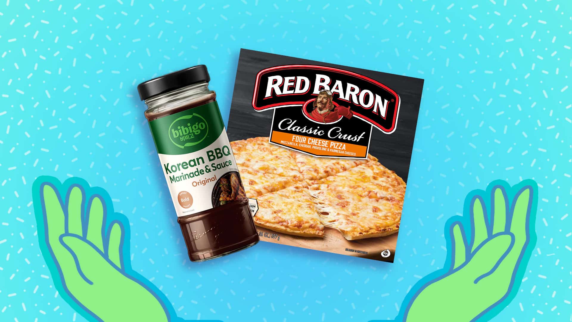 Red Baron x Bibigo Korean BBQ pizza is coming to stores near you