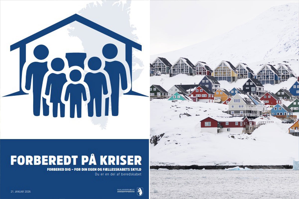 Greenlanders told to prepare for crisis by stockpiling food