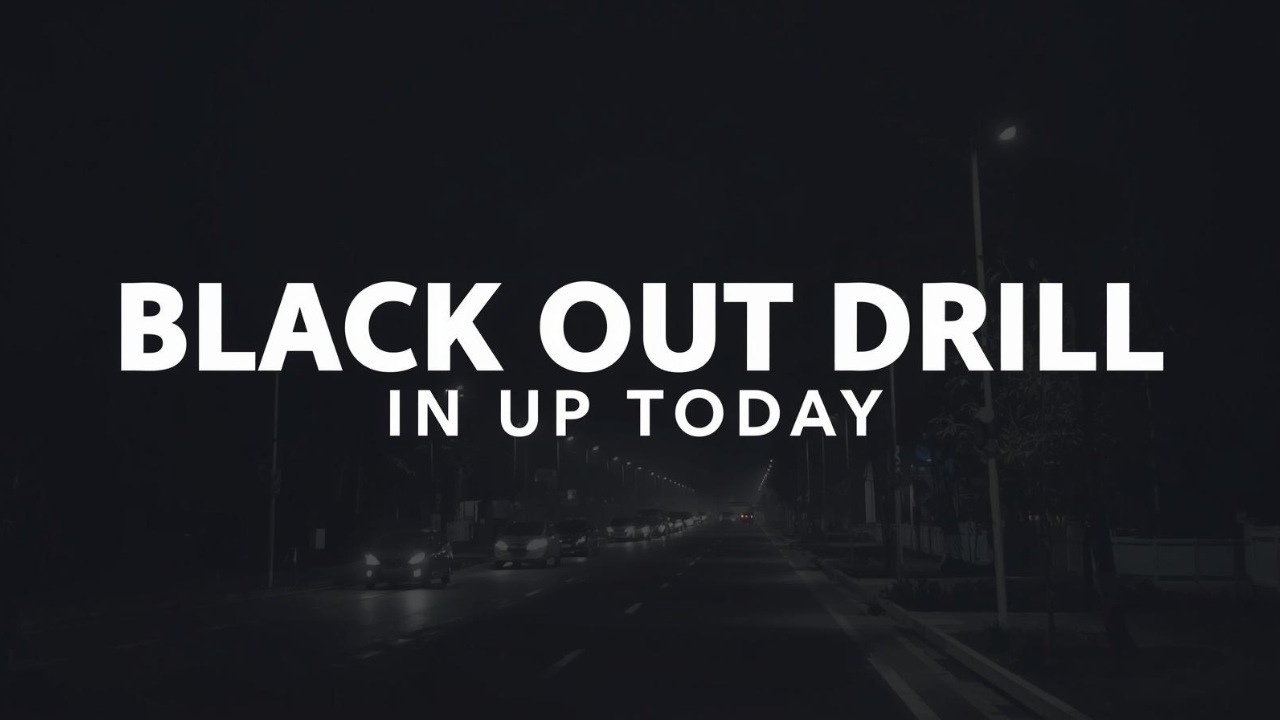 Blackout drill in Noida, Ghaziabad, Agra, Meerut, Lucknow today: Check ...