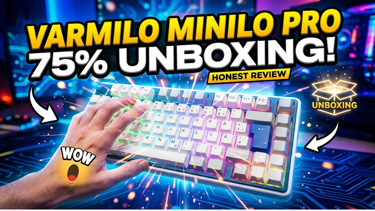 Varmilo Minilo Pro 75% keyboard – unboxing and honest review