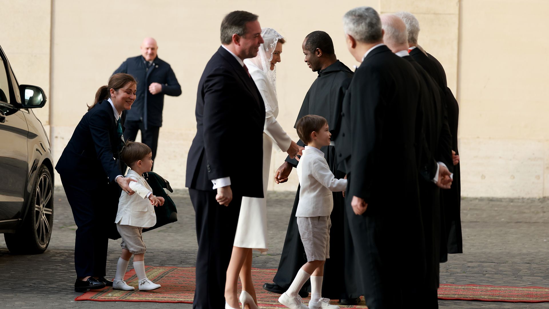 Charles y François de Luxemburgo, estrellas en el Vaticano en su debut ...