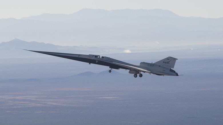 NASA's ultra-quiet X-59 aircraft just took to the skies for the first time