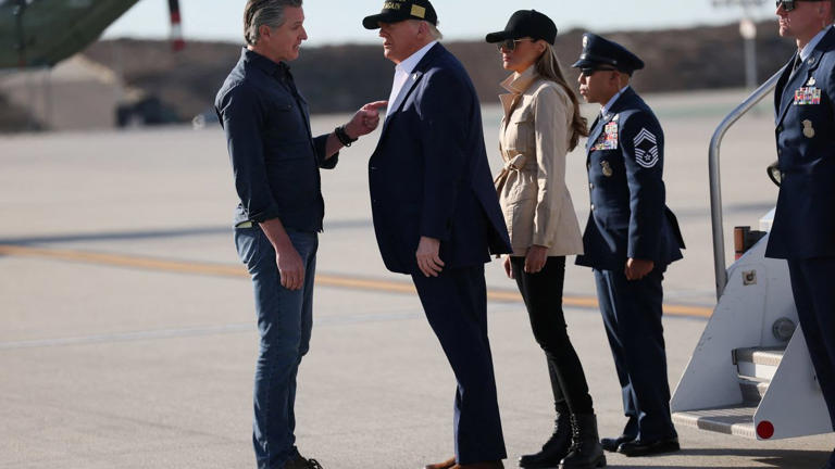 Gavin Newsom press office responds to Trump Truth Social post