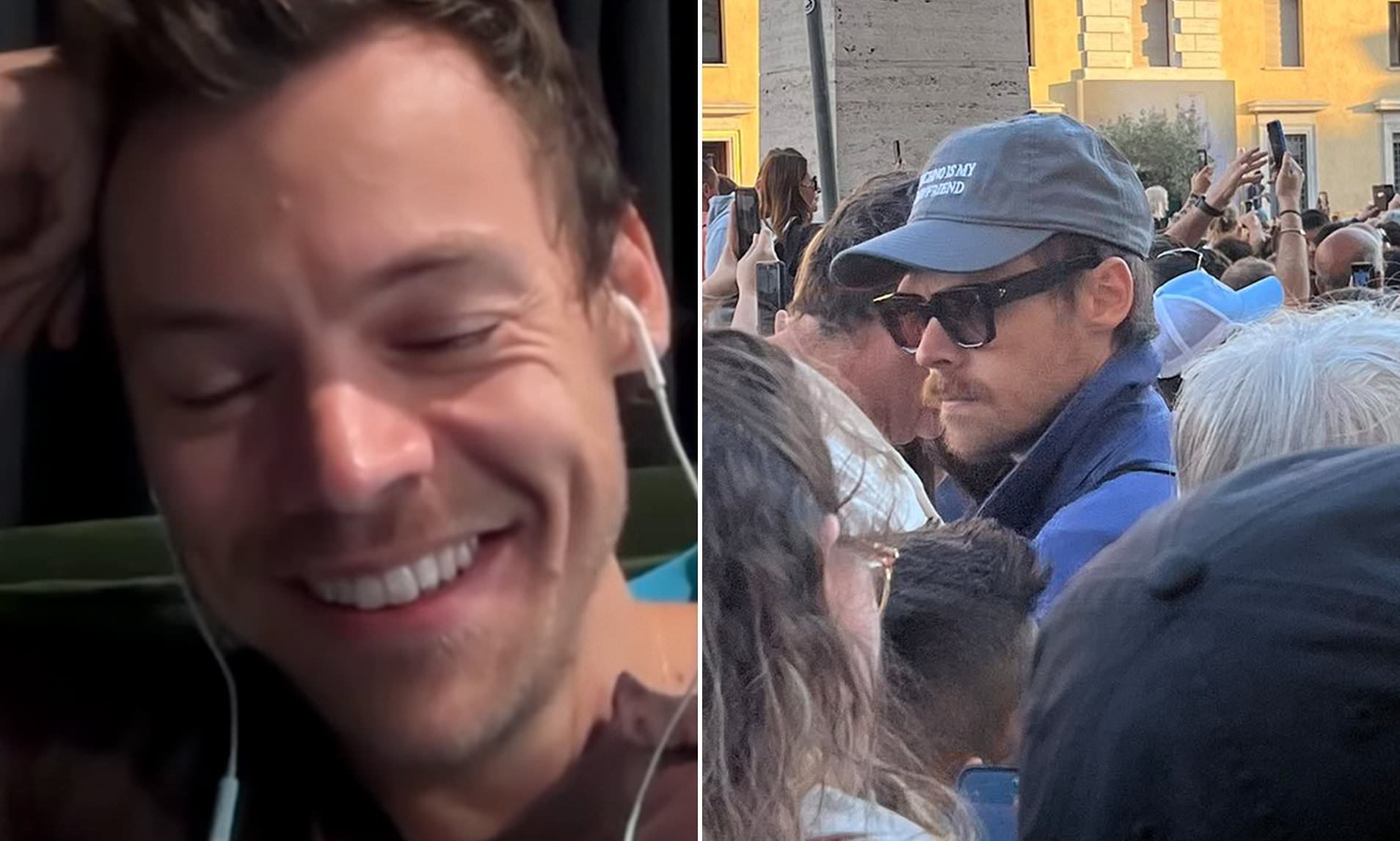 Harry Styles reveals how cancelled haircut led to his viral appearance ...