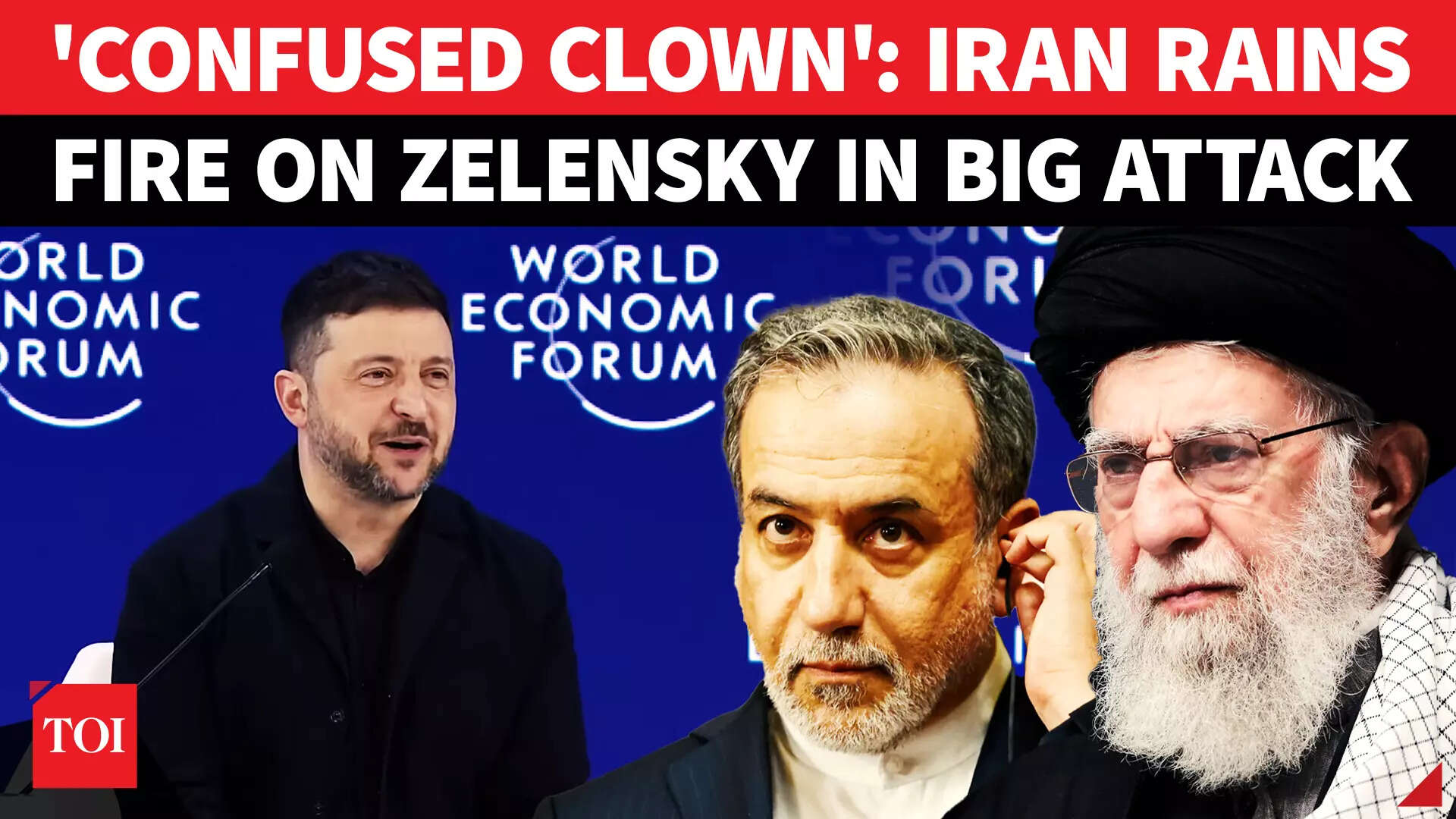 'Begging bowl Ukraine': Iran's blistering attack on 'Confused clown ...
