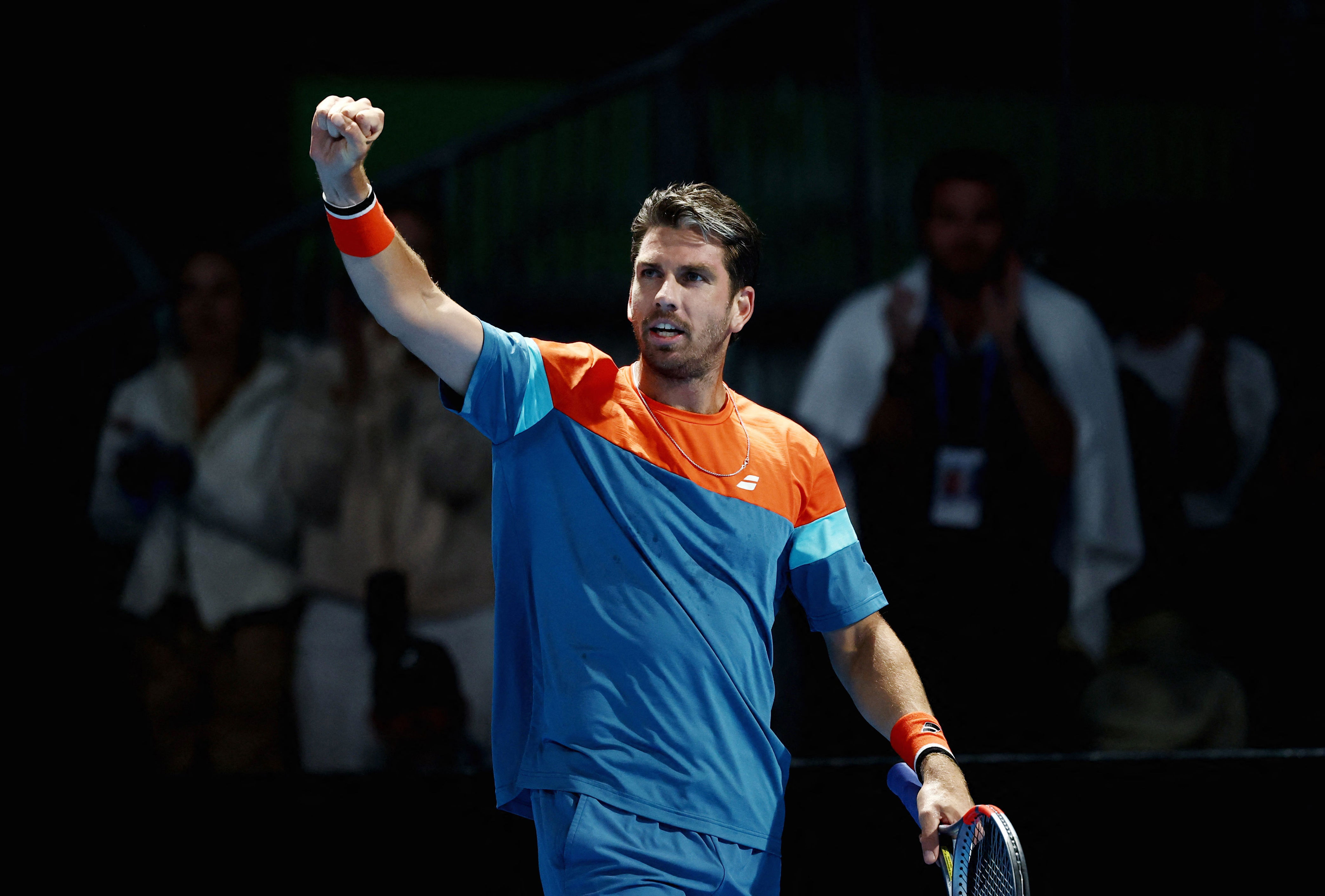 Norrie loses opening set against Zverev despite bright start