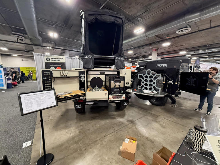Turtleback Trailers Expedition Series trailer [SHOT Show 2026]