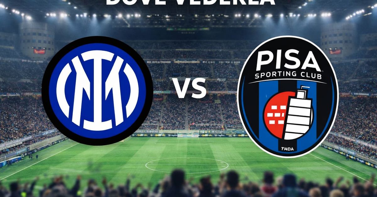 Inter-Pisa stasera alle 20.45: Sky o DAZN? Ecco dove vederla in tv e ...