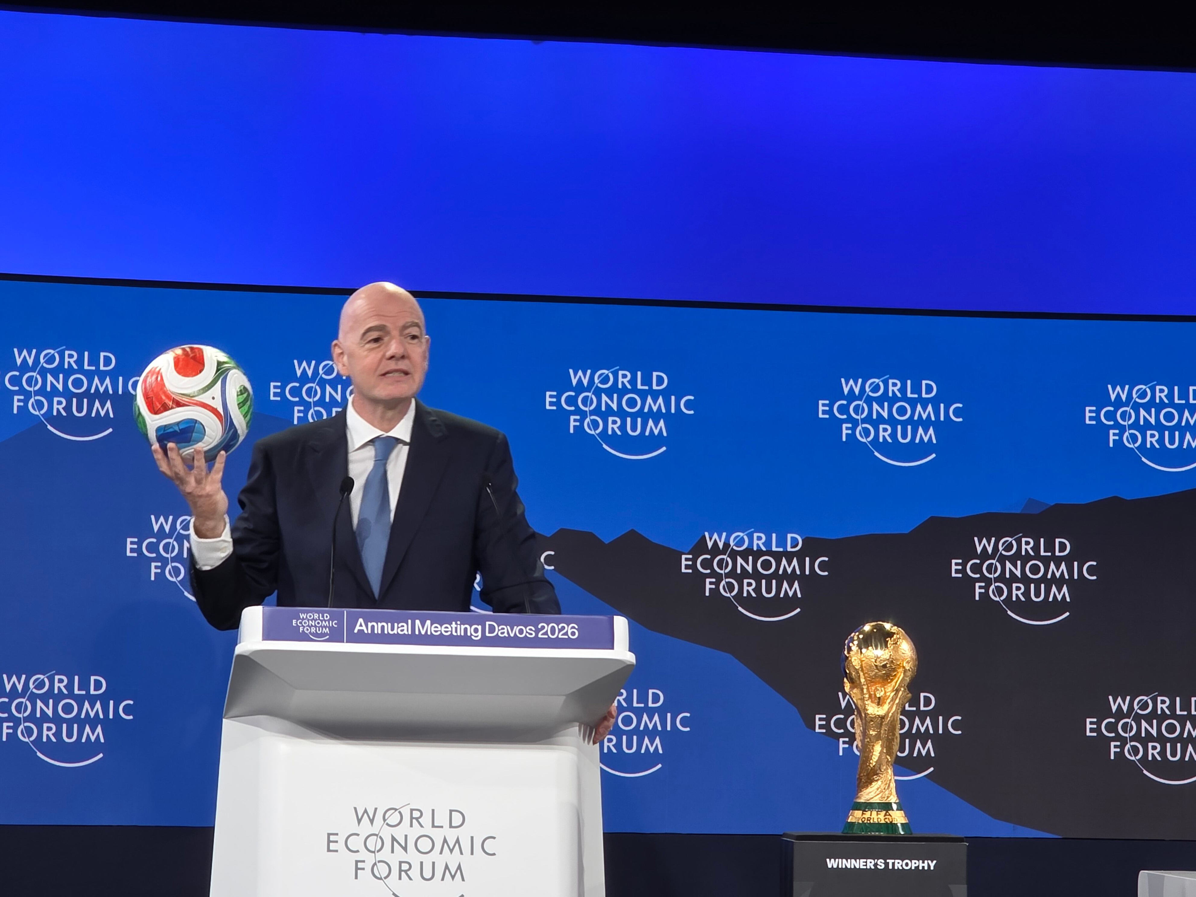 World Cup Davos kickoff stresses mental stamina, global unity