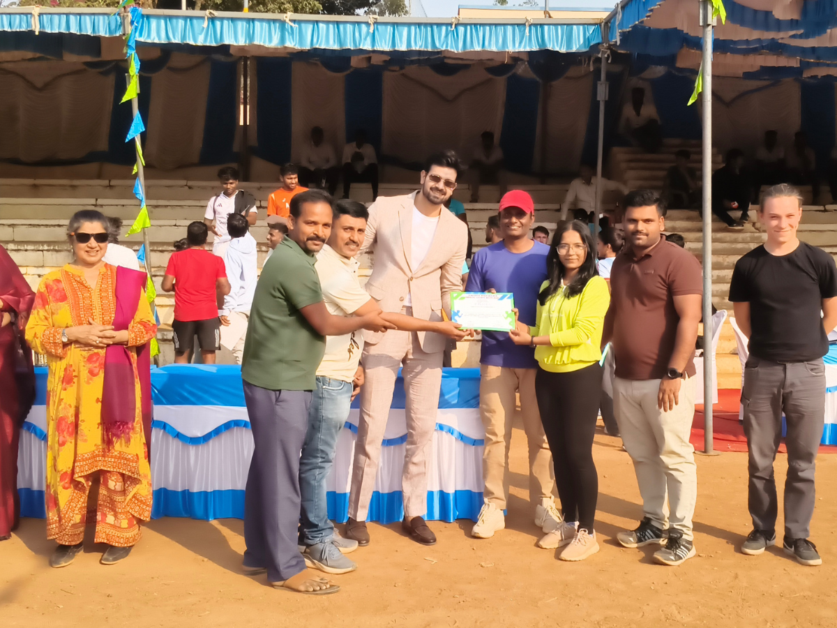 Mr India World 2025 Shevam Singh attends United Parikrma annual sports ...