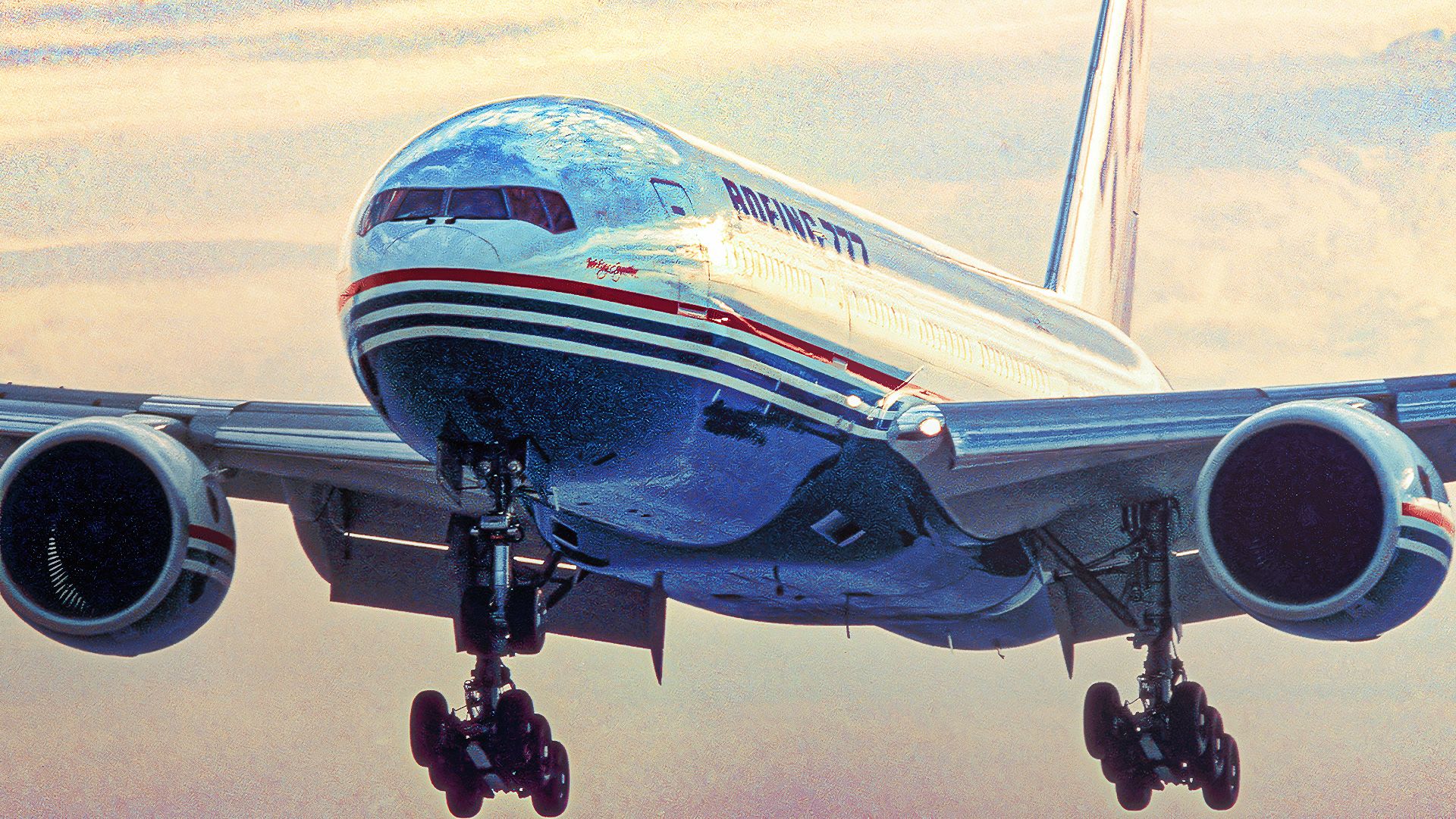 Why does the Boeing 777-200 have 3 engine types?