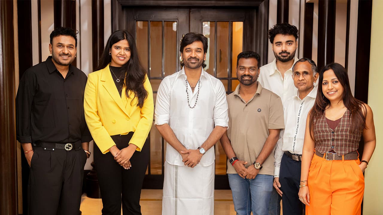 Dhanush announces next project 'D55' with director Rajkumar Periasamy