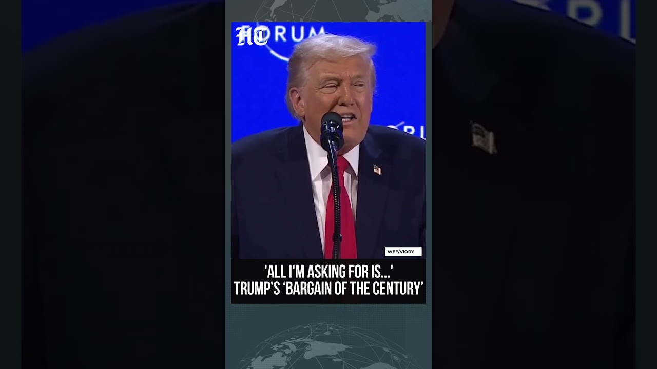 All We Are Asking For Is Greenland Trumps Ultimate Deal At Davos