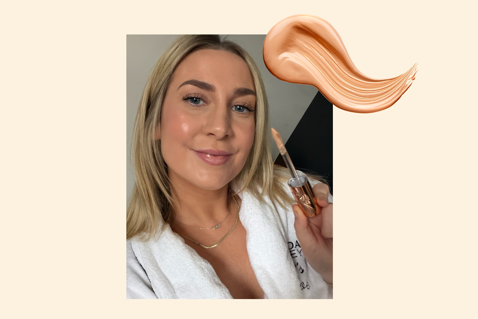 This full-coverage concealer gives you an airbrushed skin finish ...