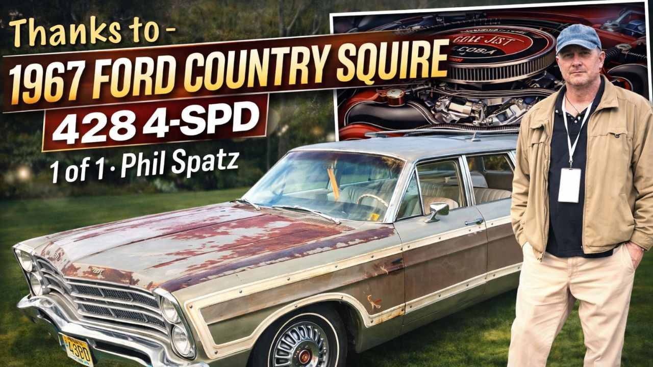 The rarest 1967 Ford wagon ever built: 428 V8 with 4-speed and factory ...