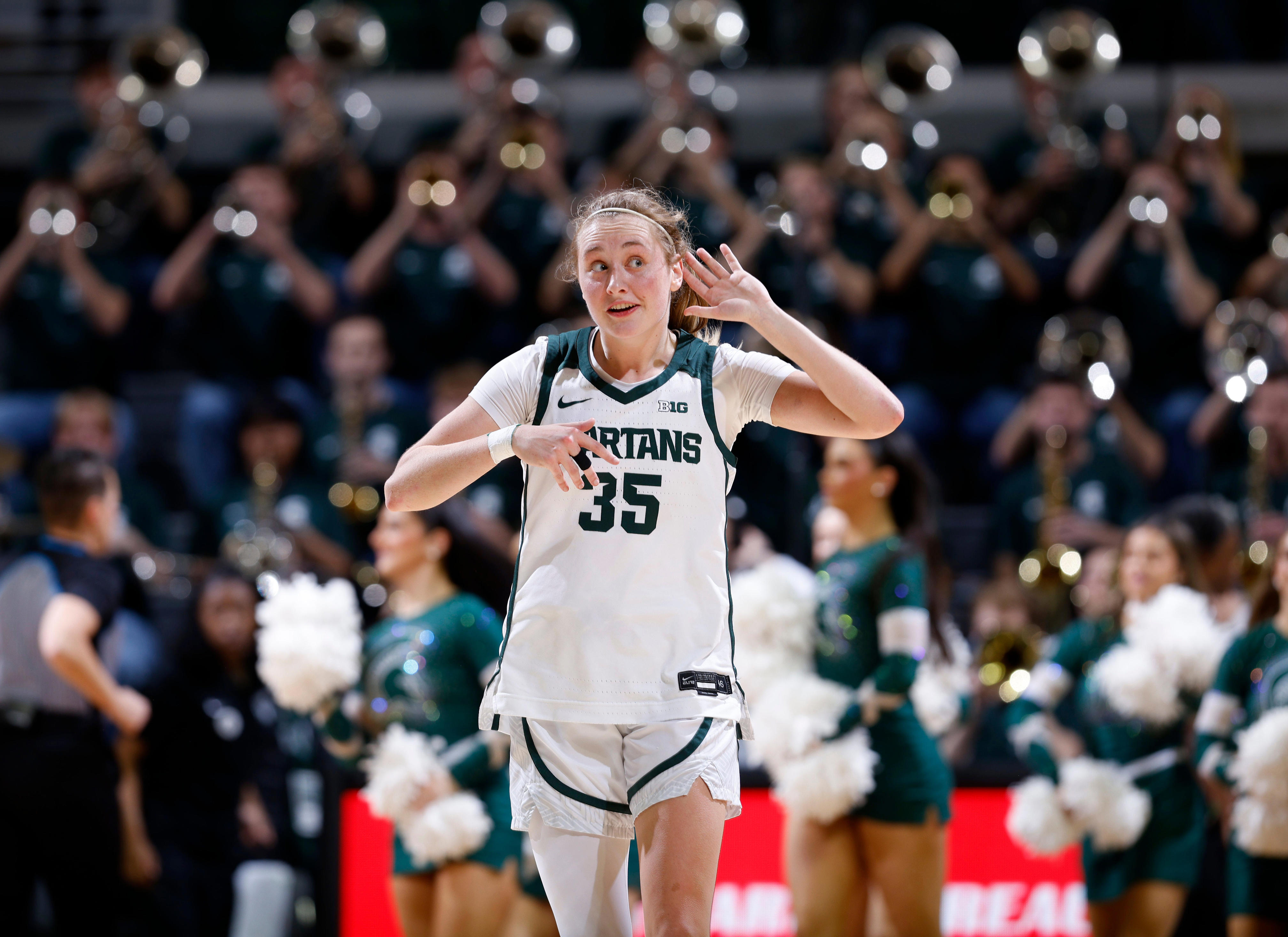 Michigan State women's basketball holds off USC to remain perfect at home