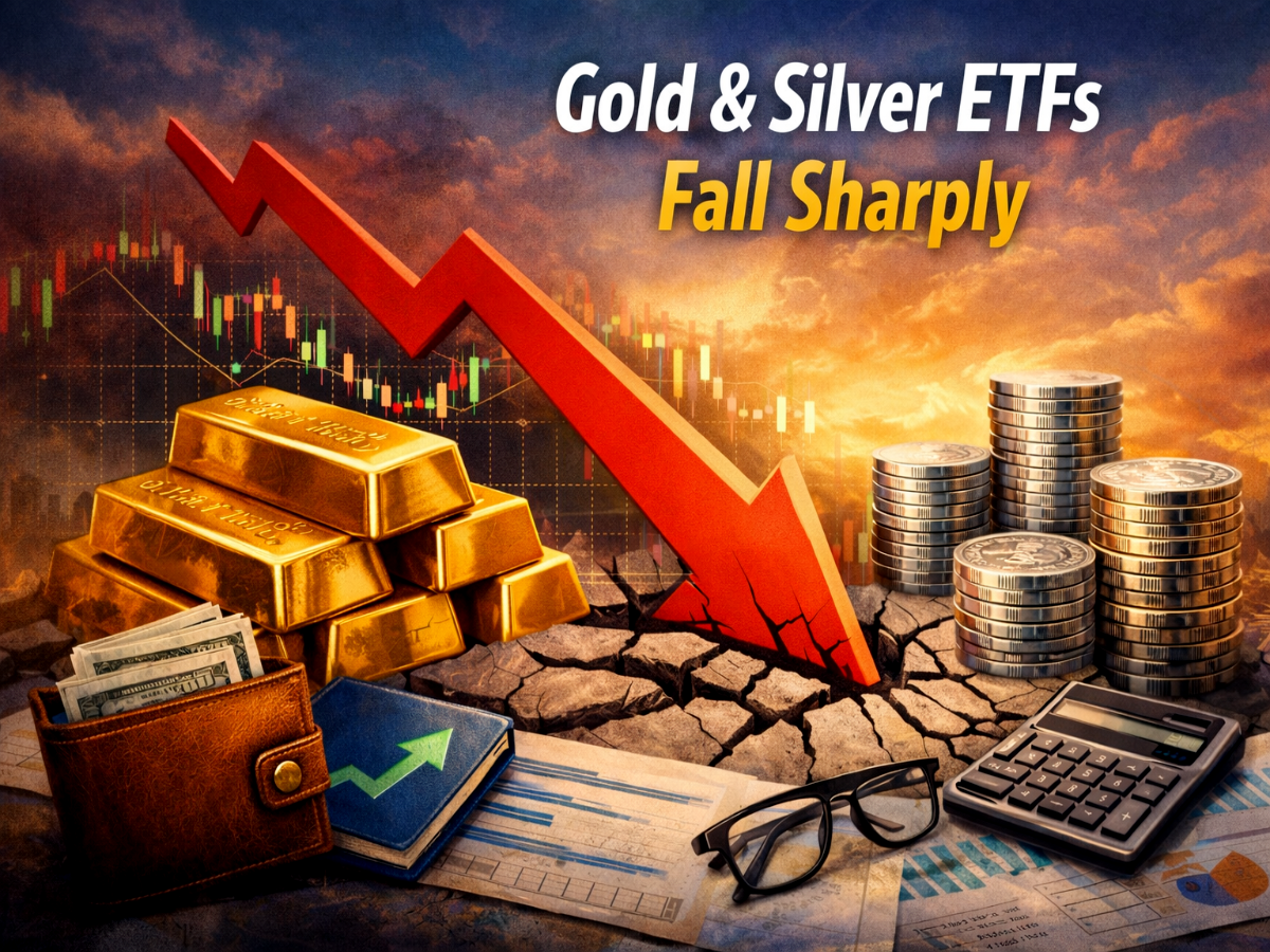 Why gold and silver ETF prices fell sharply, investors' losses and the ...