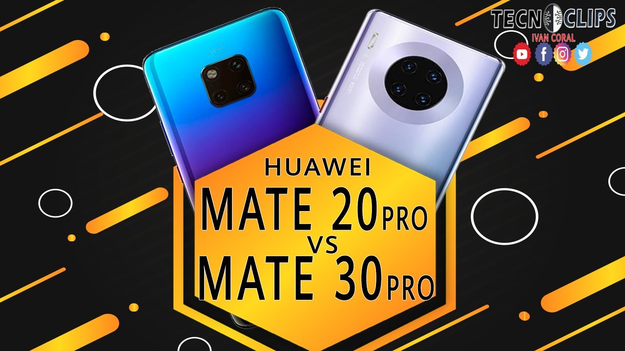 Huawei Mate 20 Pro vs Huawei Mate 30 Pro