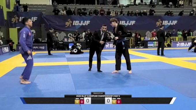 Lachlan Neil Duckworth vs Adrian Jasper Paredez 2026 European Jiu-Jitsu ...