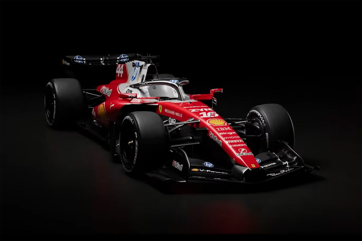 Voici la Ferrari de Leclerc et Hamilton pour la saison 2026 de F1
