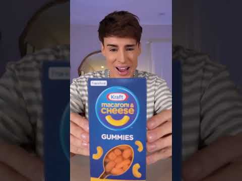 Kraft official Mac and cheese gummies taste tested
