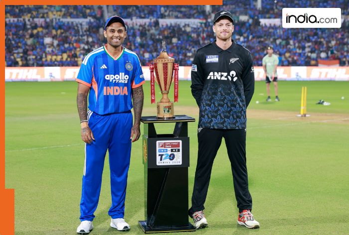 India vs New Zealand 2026 2nd T20 match live scores: Suryakumar Yadav's ...